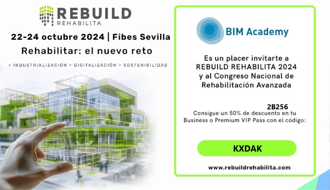 REBUILD REHABILITA 2024 tendrá como protagonista la innovación en la rehabilitación - BIMtour